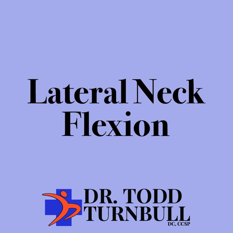 Lateral Neck Flexion